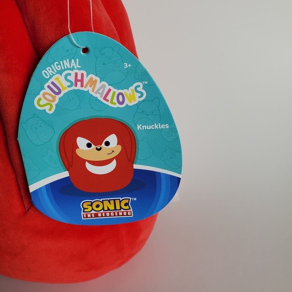 Kellytoy | Toys | Squishmallow Sonic The Hedgehog Knuckles Plush Red ...